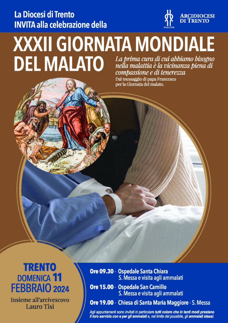 Domenica 11 febbraio è la Giornata mondiale del malato: il vescovo ...